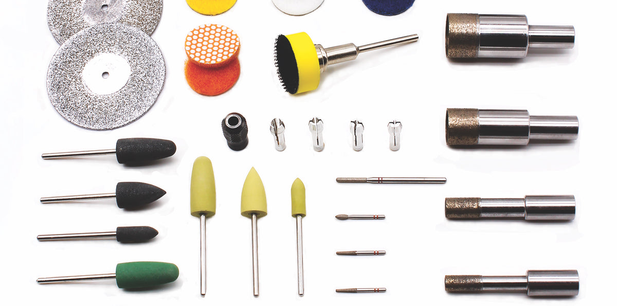 Ceramic Rotary Tools for Finishing Pottery – DiamondCore Tools