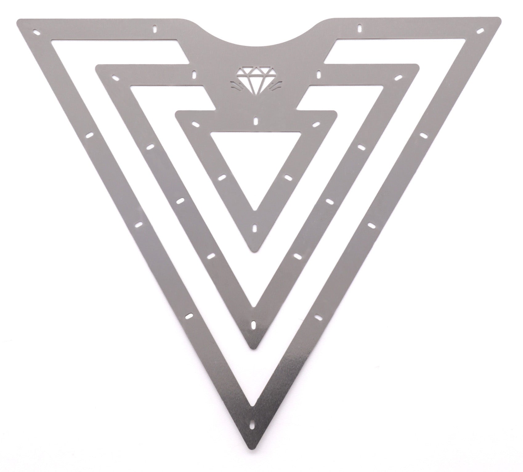 Pottery Triangle Carving Metal Rib - DiamondCore Tools