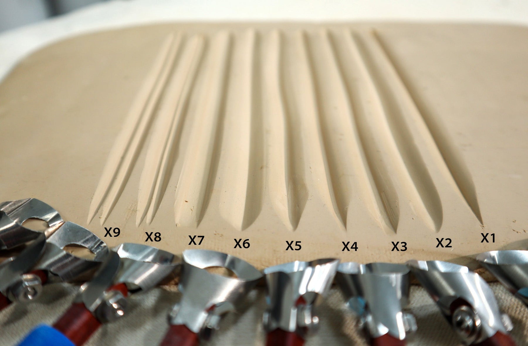 3-Piece Fluting Tools Set 2 - DiamondCore Tools