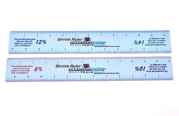 Shrink Ruler (Double-Sided) - DiamondCore Tools